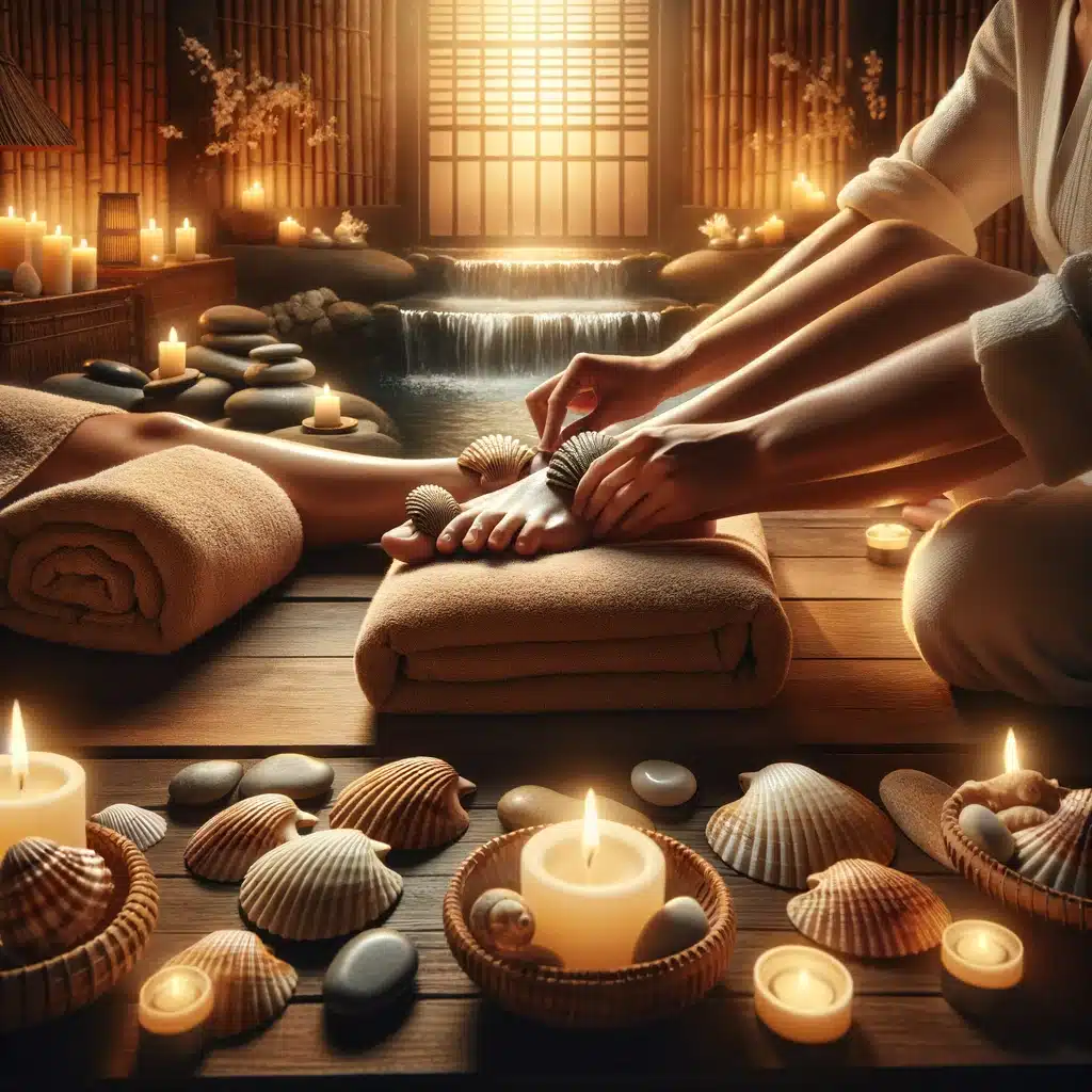Relax Profondo con il Massaggio Plantare con Conchiglie